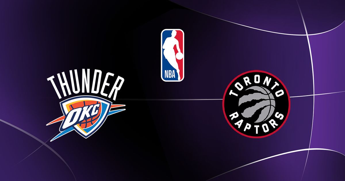 Oklahoma City Thunder / Toronto Raptors Streaming Basket-ball 2h08 2025 ...