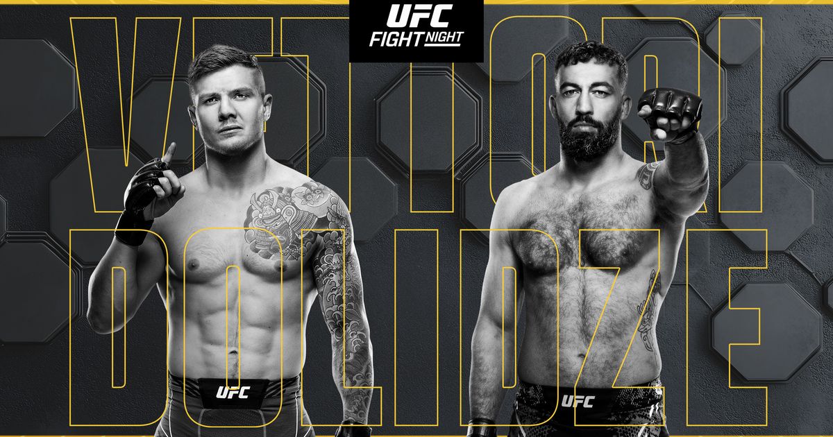 MMA : Marvin Vettori / Roman Dolidze en streaming direct et replay sur ...