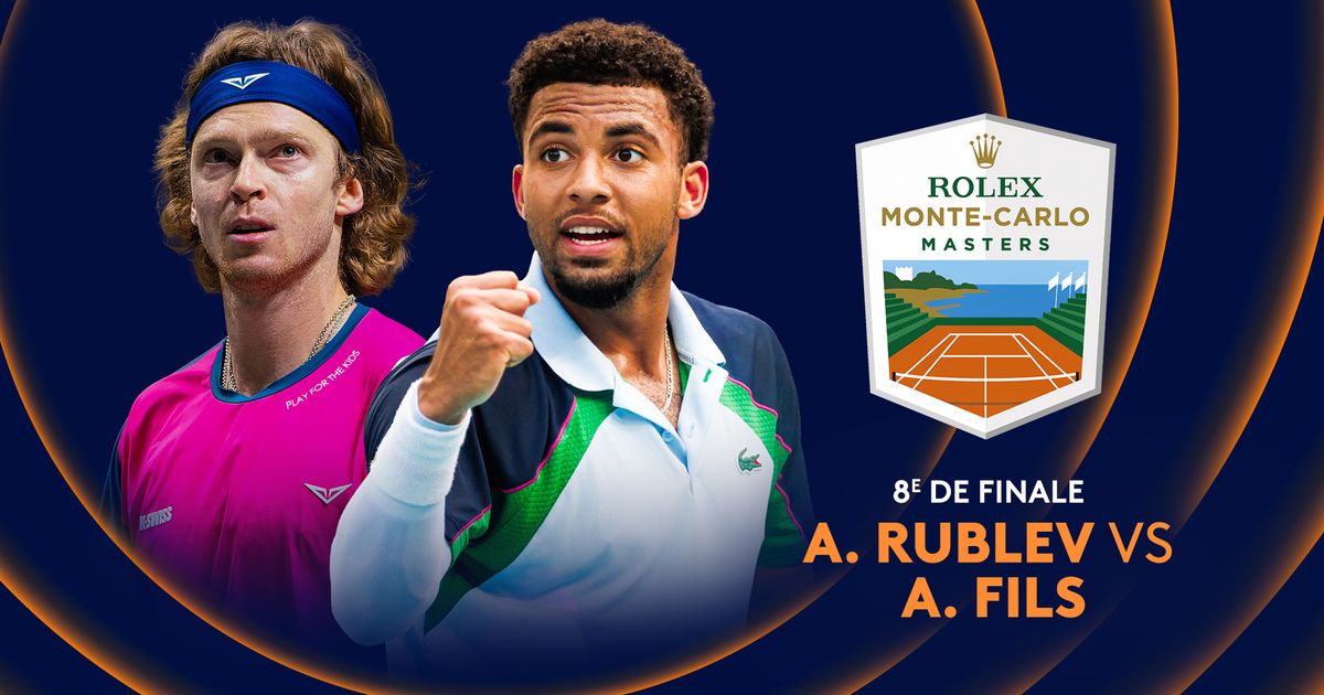 Résumé et casting 8e de finale - Andrey Rublev - Arthur Fils Tennis ...