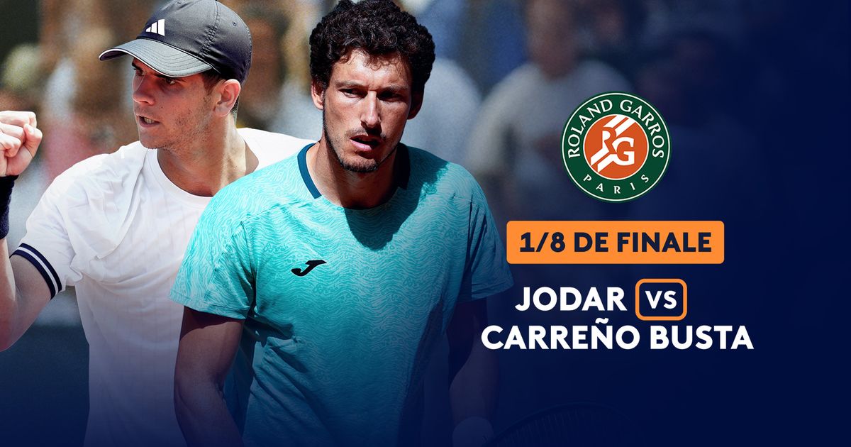 1/8 de finale - Rafael Jodar - Pablo Carreno Busta Streaming Tennis ...