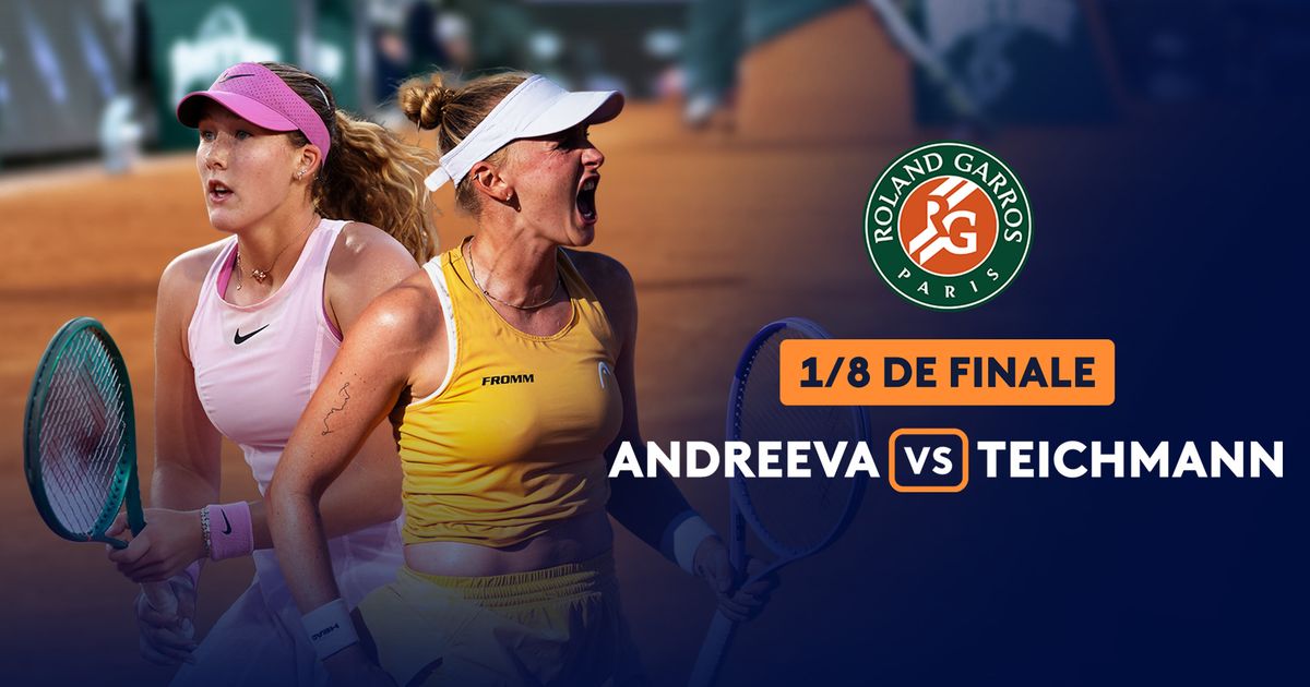 1/8 de finale - Mirra Andreeva - Jil Teichmann en streaming direct et ...