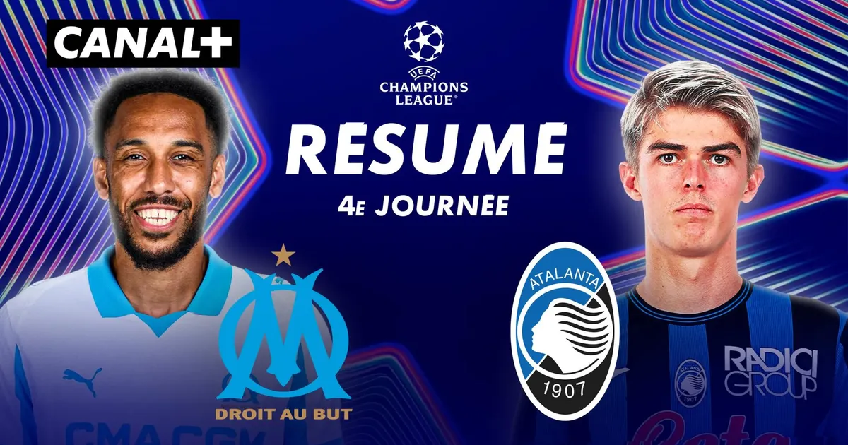 Le résumé de Marseille / Atalanta en streaming direct et replay sur ...