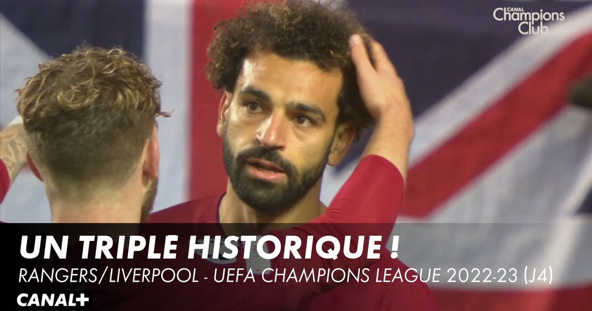 Salah inscrit le triplé le plus rapide de l'histoire de la Ligue des ...