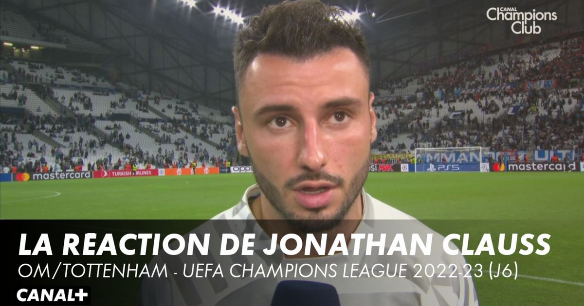 La réaction de Jonathan Clauss en streaming direct et replay sur CANAL+ ...