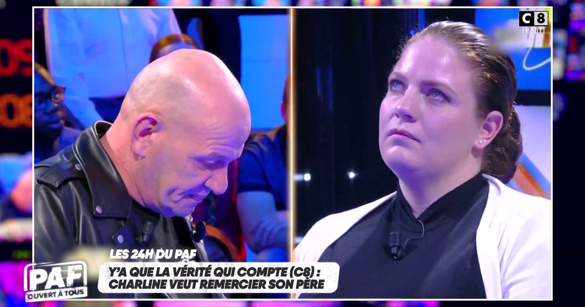 Ya Que La Vérité Qui Compte Charline Veut Remercier Son Père En