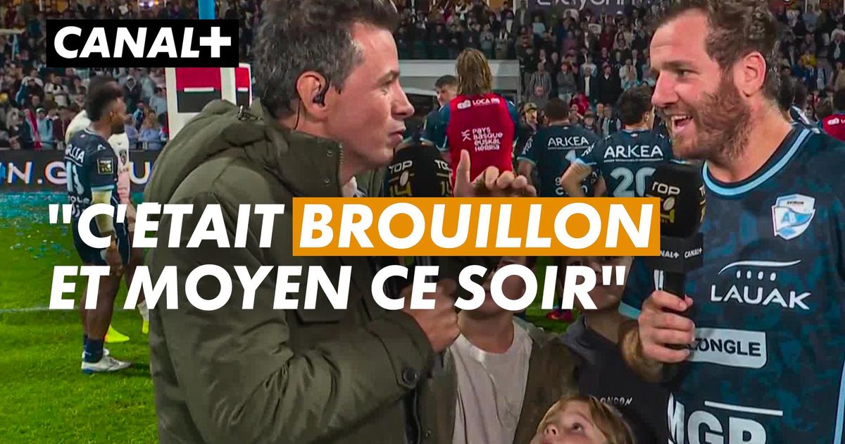 Linterview Sur Le Terrain De Camille Lopez Après La Victoire