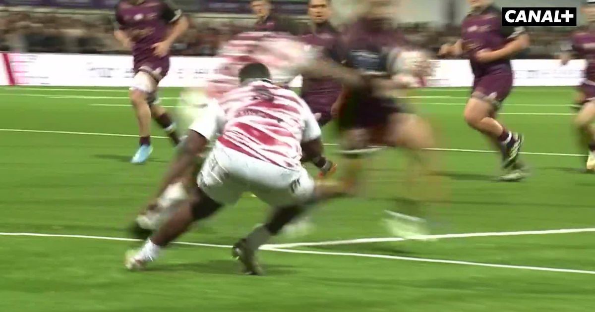 L'essai de Alexander Masibaka contre Nice en streaming direct et replay ...