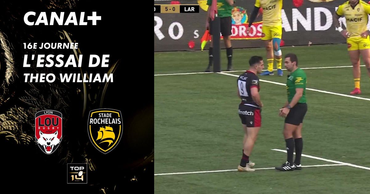 Résumé et casting L'essai de Theo William contre La Rochelle Rugby 2025 ...
