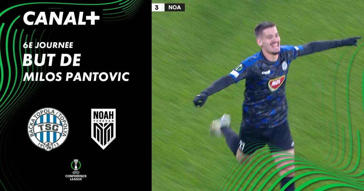 Le but de Milos Pantovic contre FC Noah (81') en streaming direct et ...