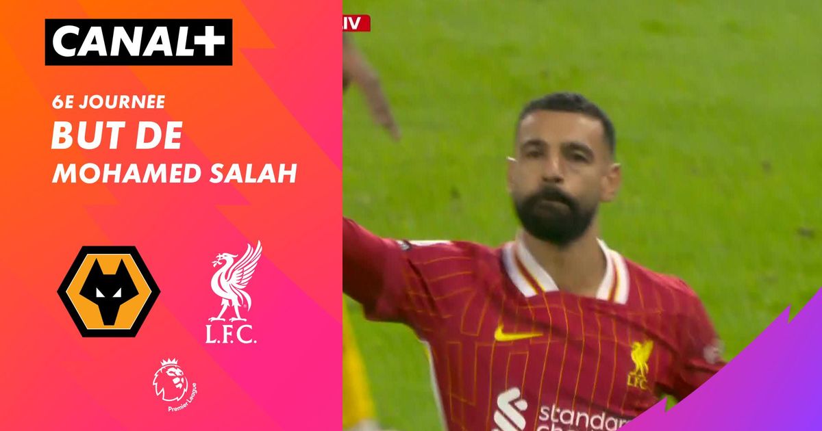 Le but de Mohamed Salah contre Wolverhampton (61') en streaming direct ...