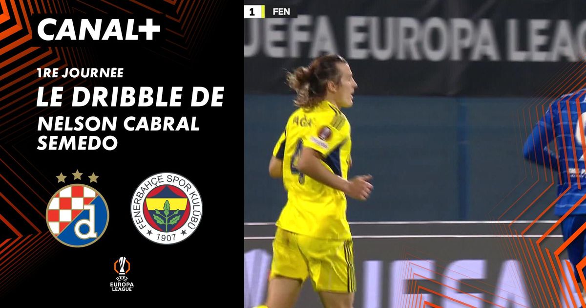 Le dribble de Nélson Cabral Semedo contre Dinamo Zagreb (50') en ...