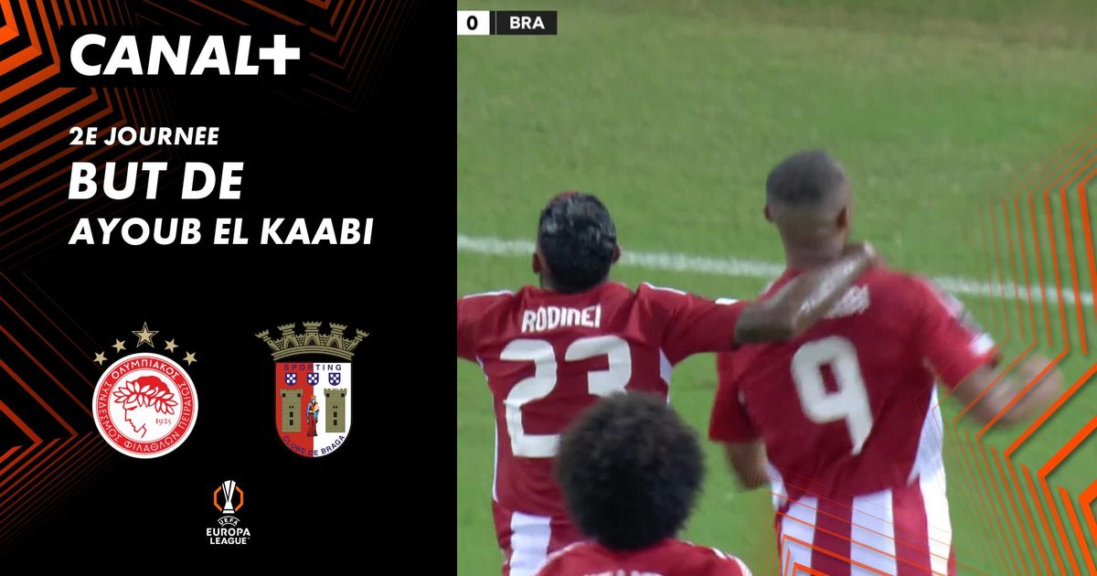 Le but de Ayoub El Kaabi contre Sporting Braga (59') en streaming ...