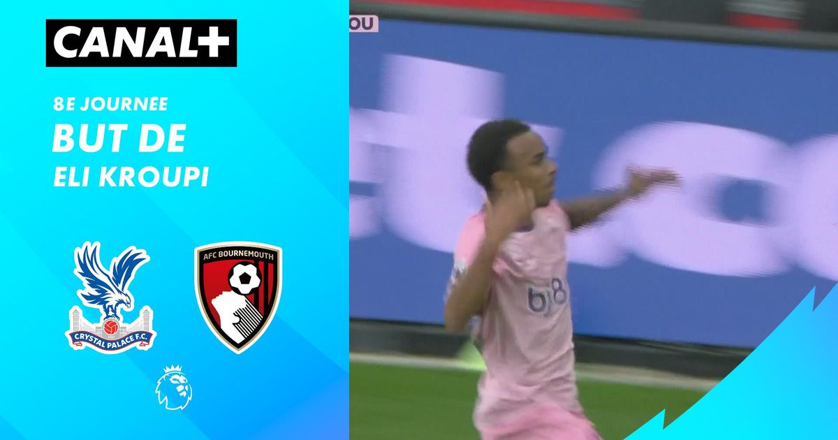 Le but de Eli Kroupi contre Crystal Palace (38') en streaming direct et ...