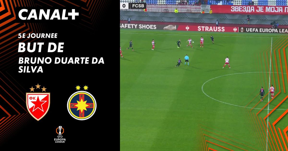 Le but de Bruno Duarte da Silva contre FCSB (50') en streaming direct ...