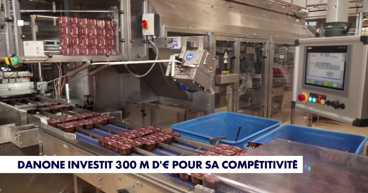 Danone investit 300 millions d'euros pour sa compétitivité en streaming ...