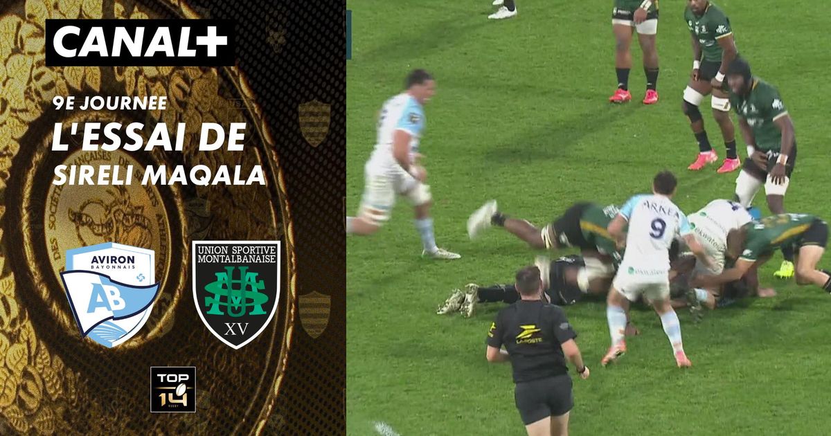 L'essai de Sireli Maqala contre Montauban en streaming direct et replay ...