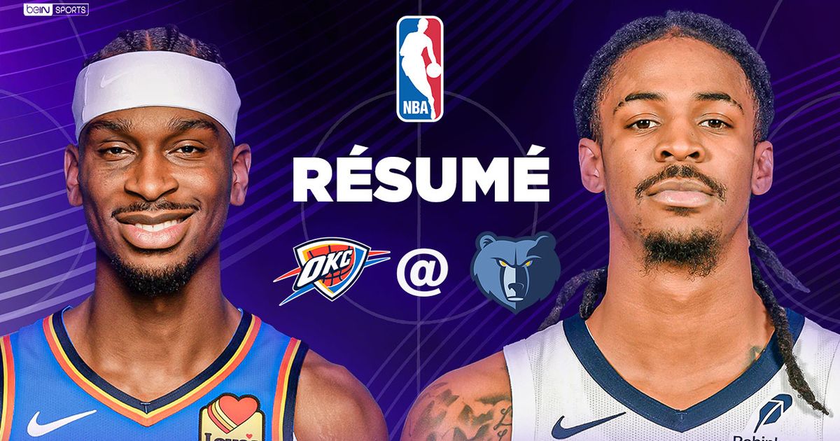 Le Thunder de Shai renverse les Grizzlies de Ja Morant en streaming ...
