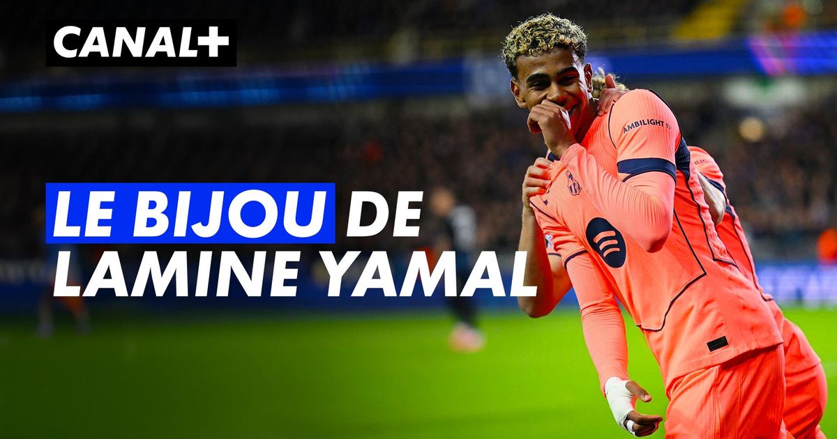 Le bijou de Lamine Yamal face à Bruges en streaming direct et replay ...
