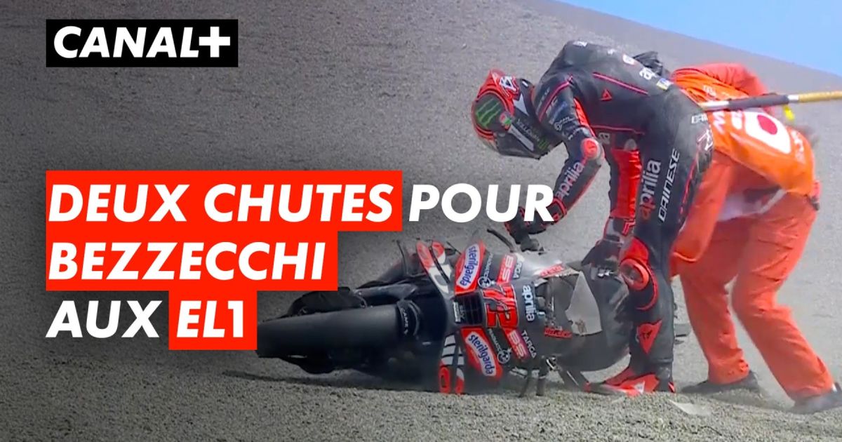 Résumé et casting Deux chutes pour Marco Bezzecchi aux EL1 du Grand ...