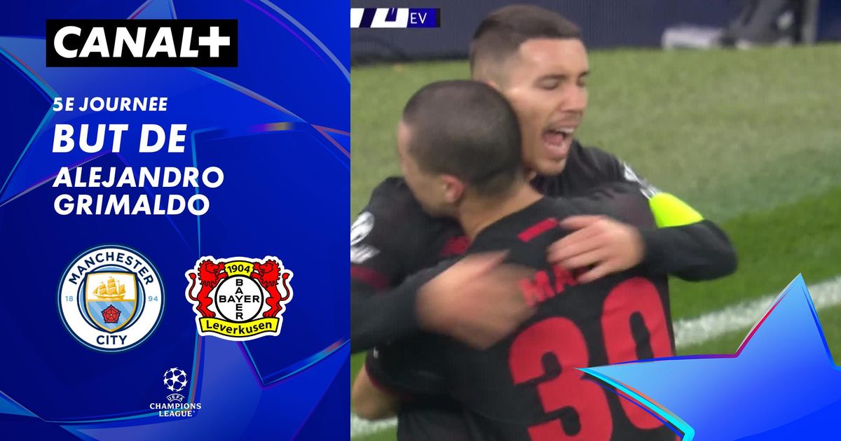 Résumé et casting Le but de Alejandro Grimaldo contre Man. City (23 ...
