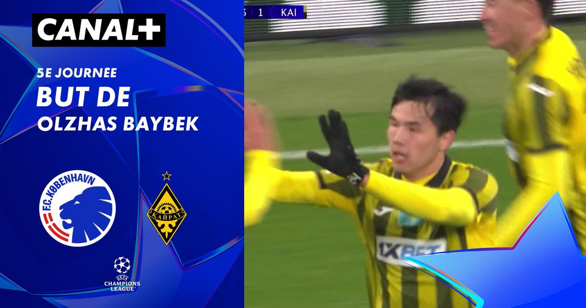 Résumé et casting Le but de Olzhas Baybek contre Copenhague (90 ...