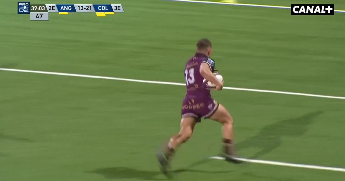 Résumé et casting L'essai de Arthur Proult contre Colomiers Rugby 2025 ...
