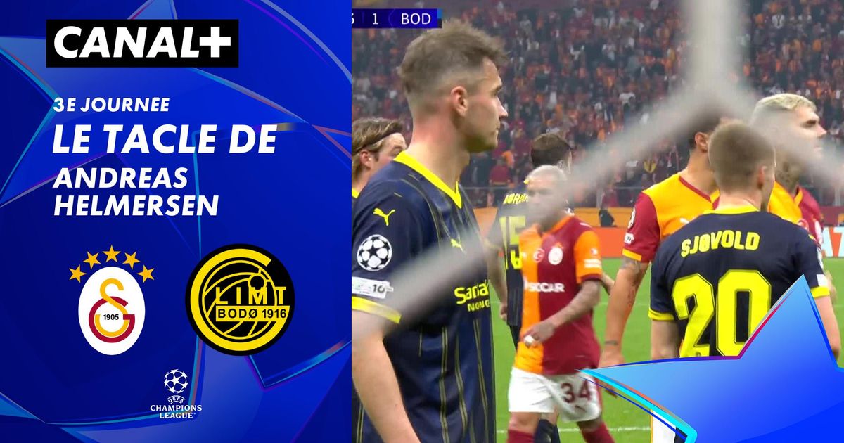 Le tacle de Andreas Helmersen contre Galatasaray (77') en streaming ...