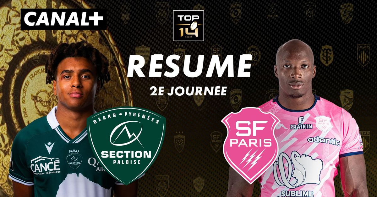 Résumé et casting Le résumé de Pau / Paris Rugby 9 min 2025 | CANAL+ ...
