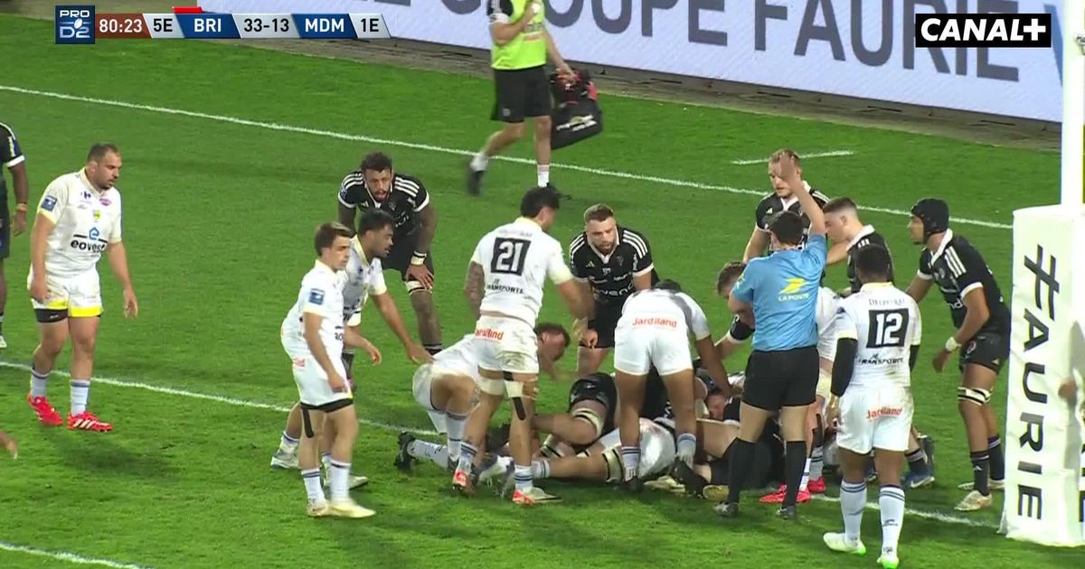 L'essai de Aurelien Lafforgue contre Brive en streaming direct et ...