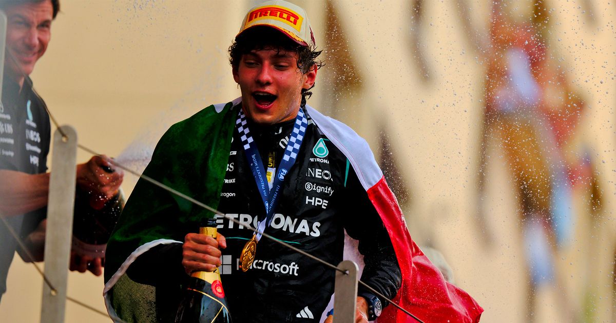 Formule 1 : Après 5 victoires consécutives, Antonelli donne des maux de ...