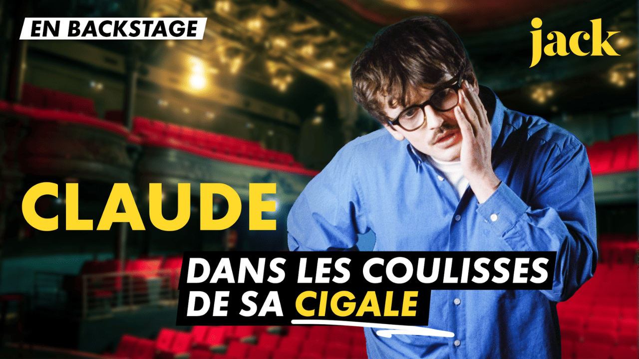 En backstage avec Claude à La Cigale - Jack