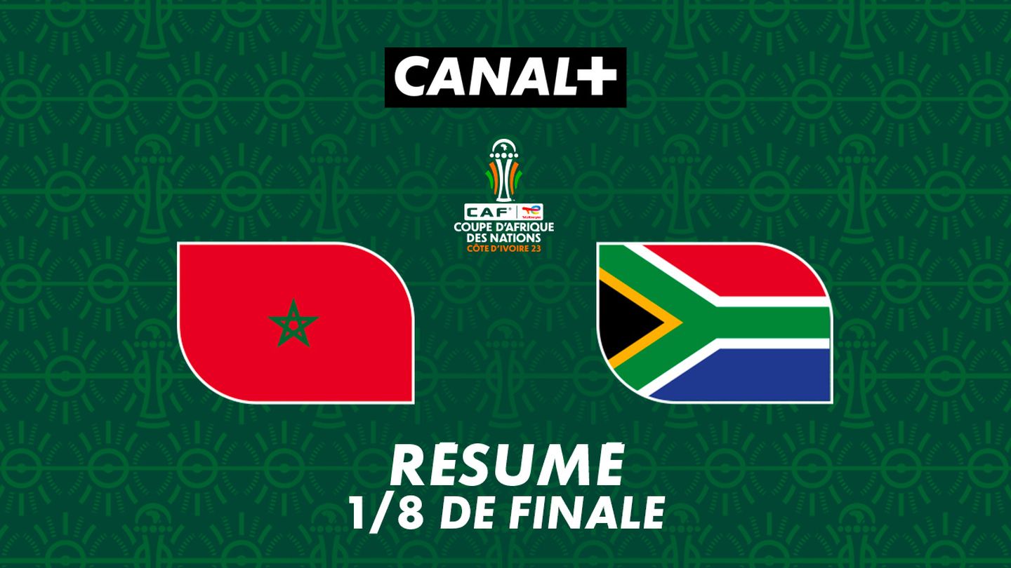 Résumé Maroc vs. Afrique du Sud - 8e de finale CAN 2023 en streaming ...