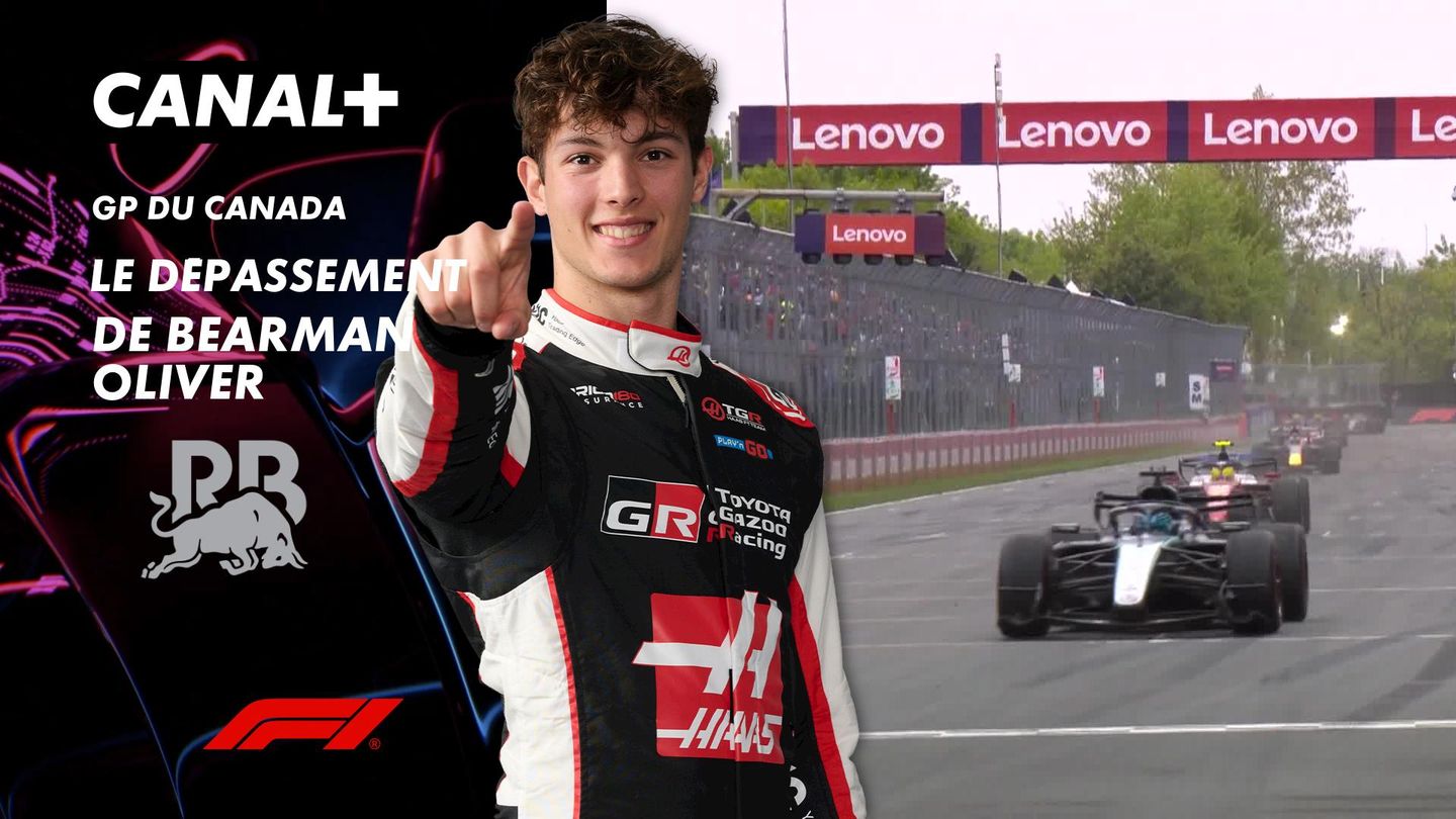 Le dépassement de Bearman Oliver au Grand Prix du Canada- 2e tour - 11e ...