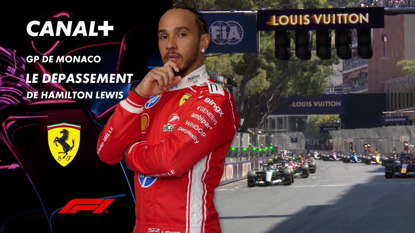Résumé et casting Le dépassement de Hamilton Lewis au Grand Prix de ...