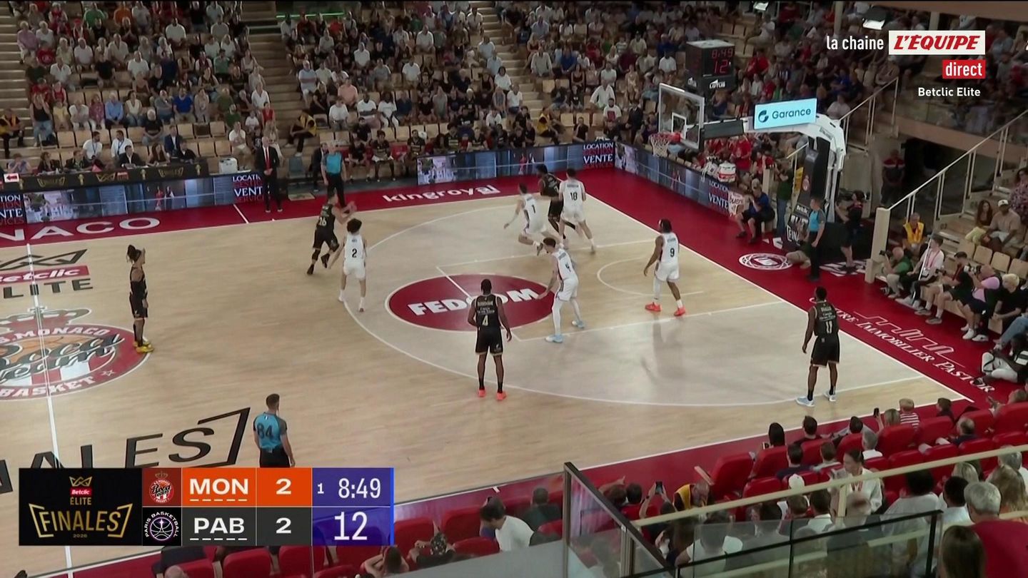 Monaco / Paris Basketball en streaming direct et replay sur CANAL+ | CANAL+