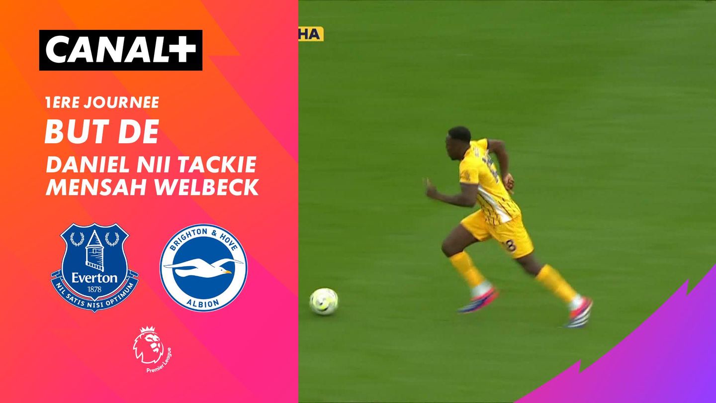 Le but de Daniel Nii Tackie Mensah Welbeck contre Everton (56') en ...