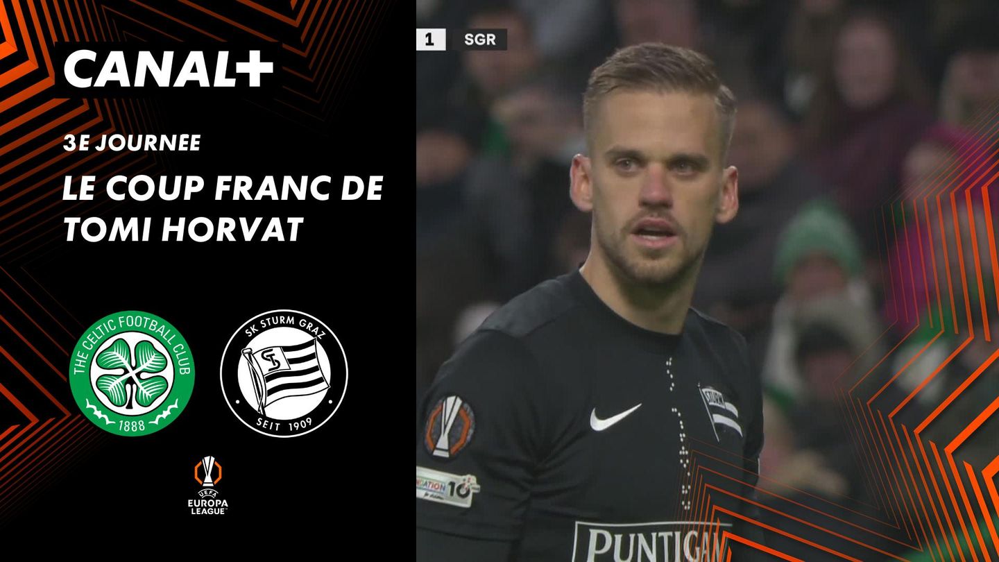 Le coup franc de Tomi Horvat contre Celtic (48') en streaming direct et ...