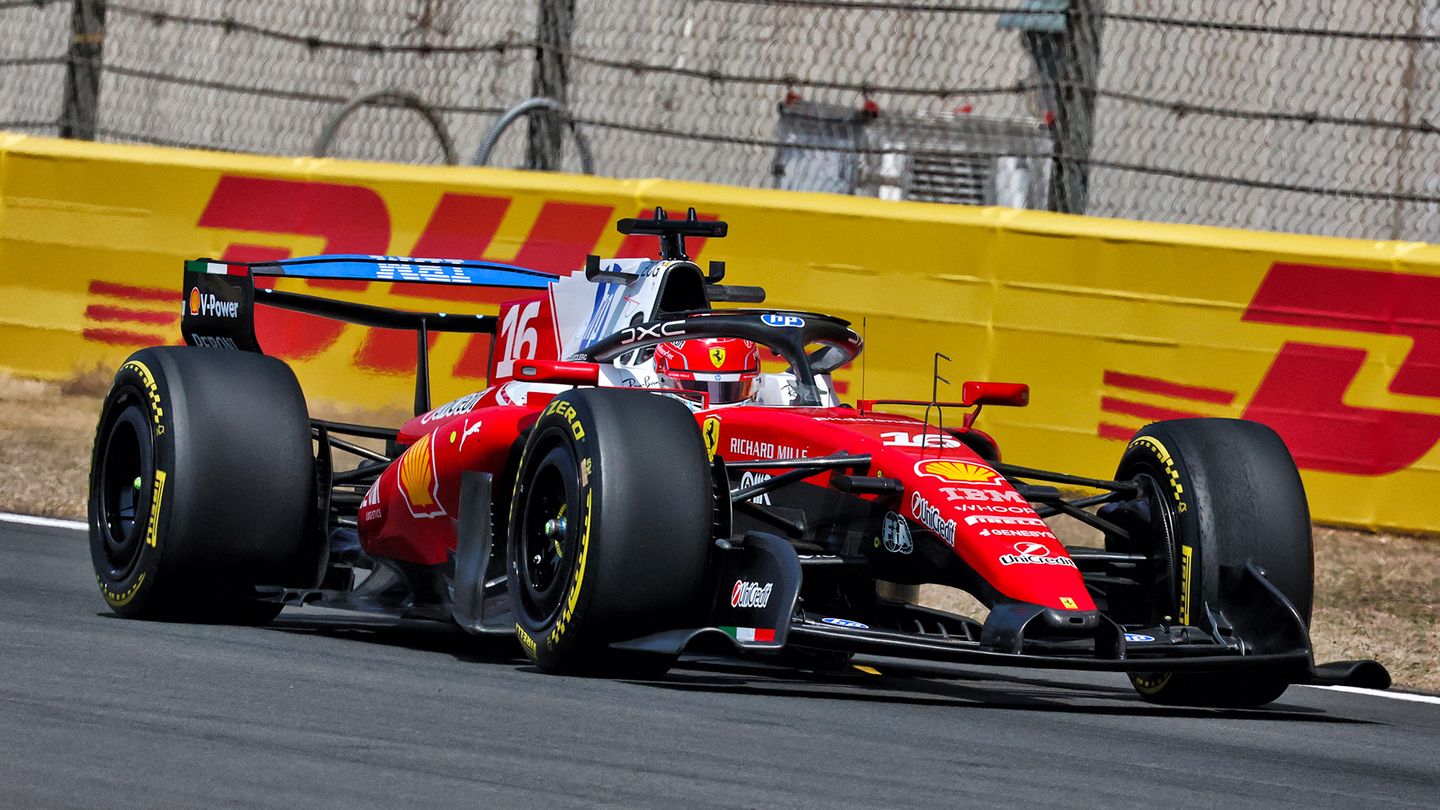 Formule 1 : L’aileron « Macarena » de Ferrari a fait sa première ...